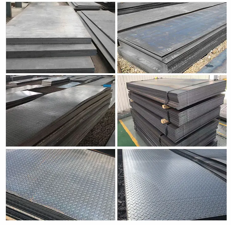 Ss400 Q365 Cold Rolled Carbon Chequered Steel Sheet Plates With Low ...