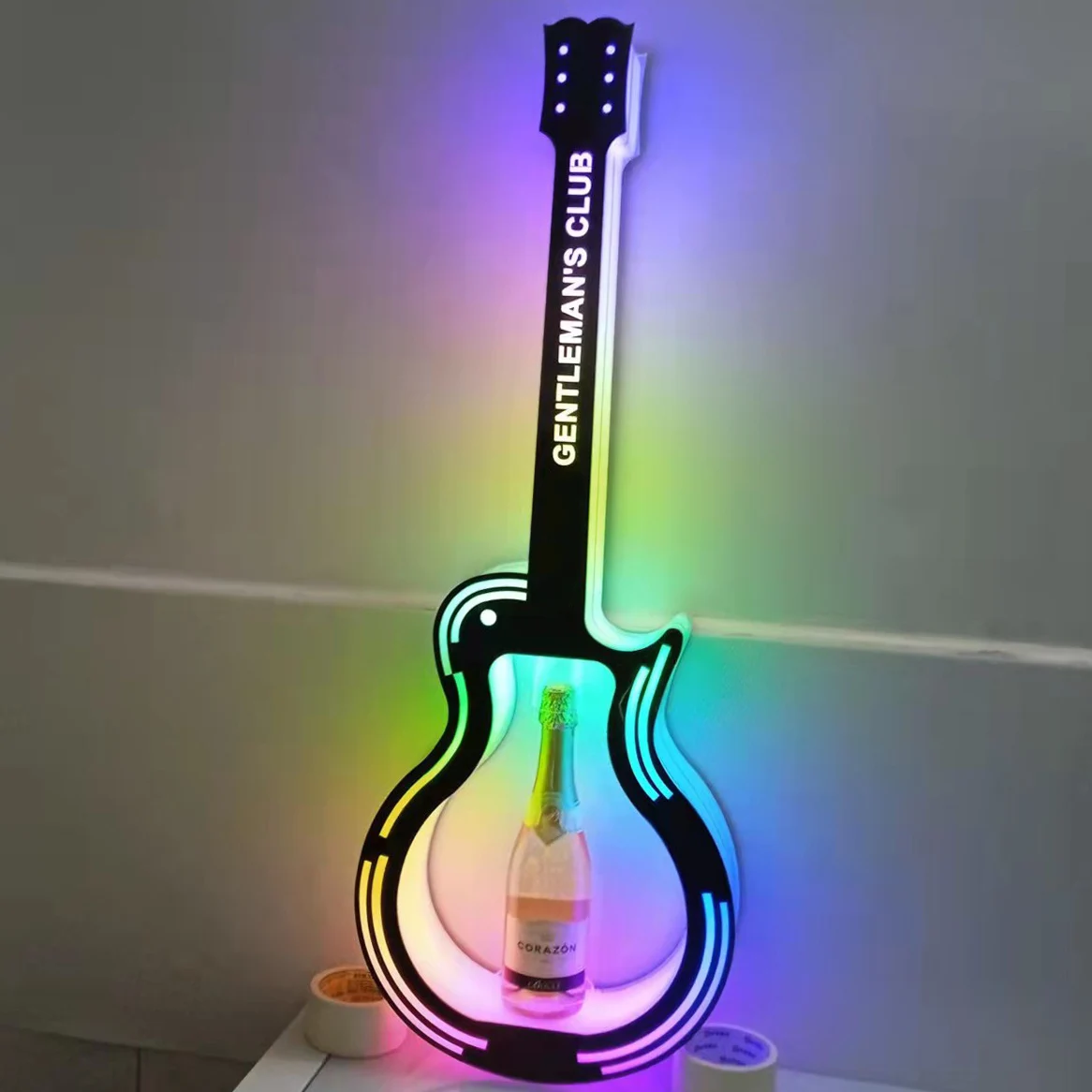 Guitar Birthday Cake Vip Bottle Presenter Glorifier for Night Club ...