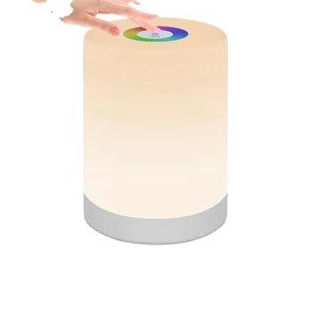 Usb Port Color Changing Dimmable Touch Portable Bedside Smart Led Table ...