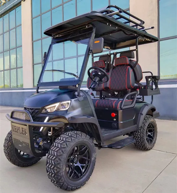 Custom Electric Street Legal Golf Cart 4 Seater Off-road Electric ...