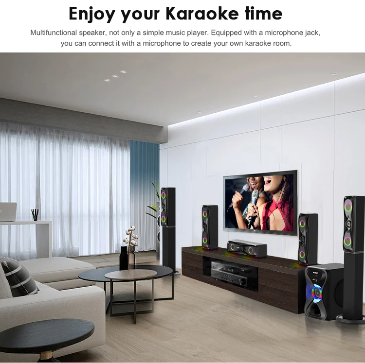 Wholesale Channel Home Theater Stereo System 5.1 Home Theatre System 5. ...