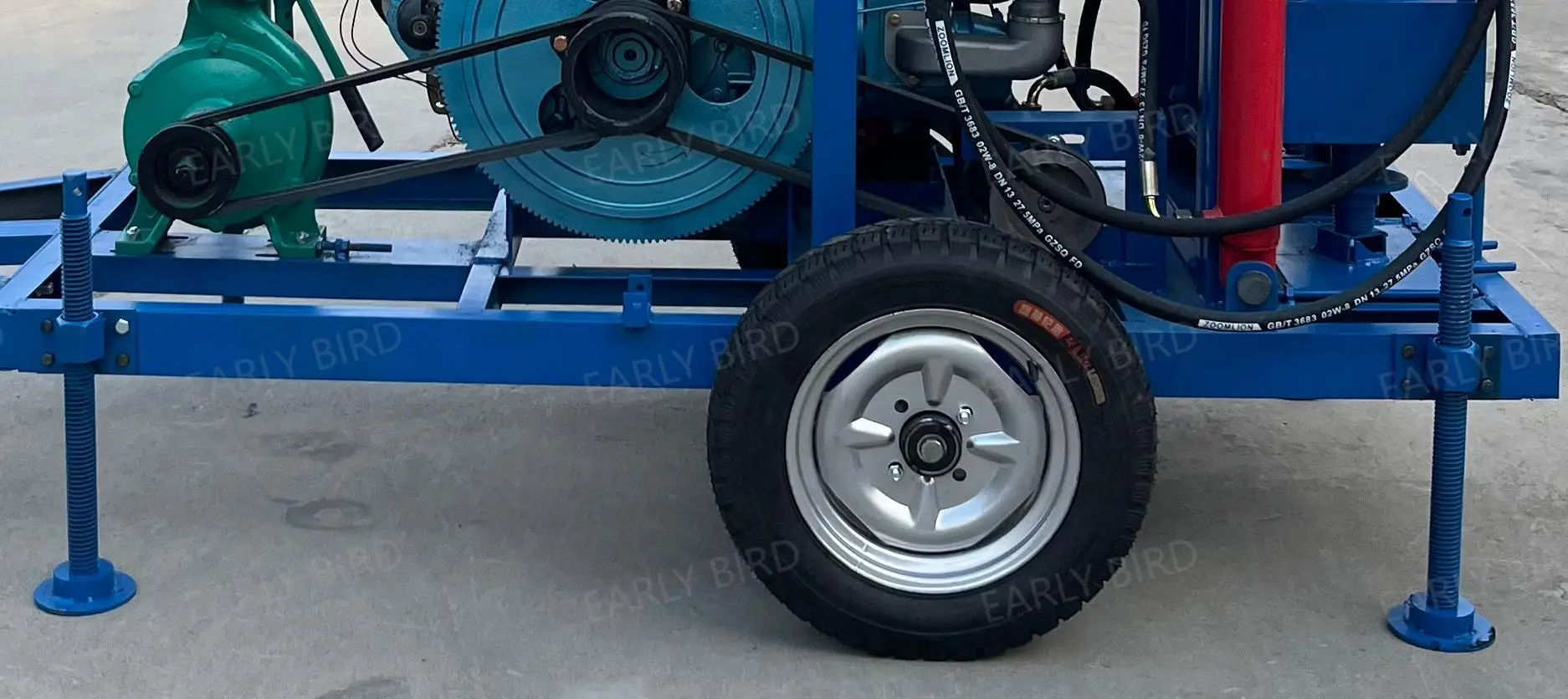 Factory Price Commercial Portable Hydraulic Water Drilling Rig 220v ...