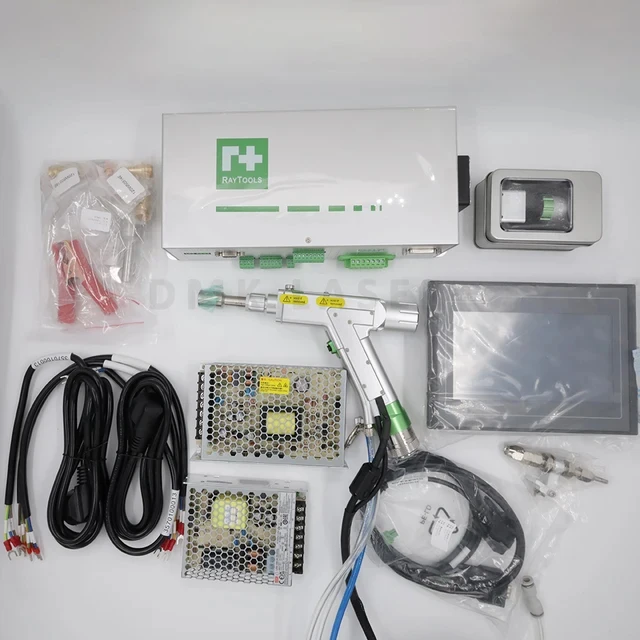 4 in 1 Raytools Laser Welding Head Control System Wire Feeder for ...