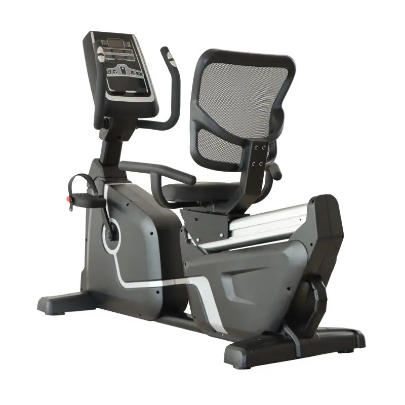 Horizontal Electromagnetic Control Silent Flywheel Exercise Bike ...