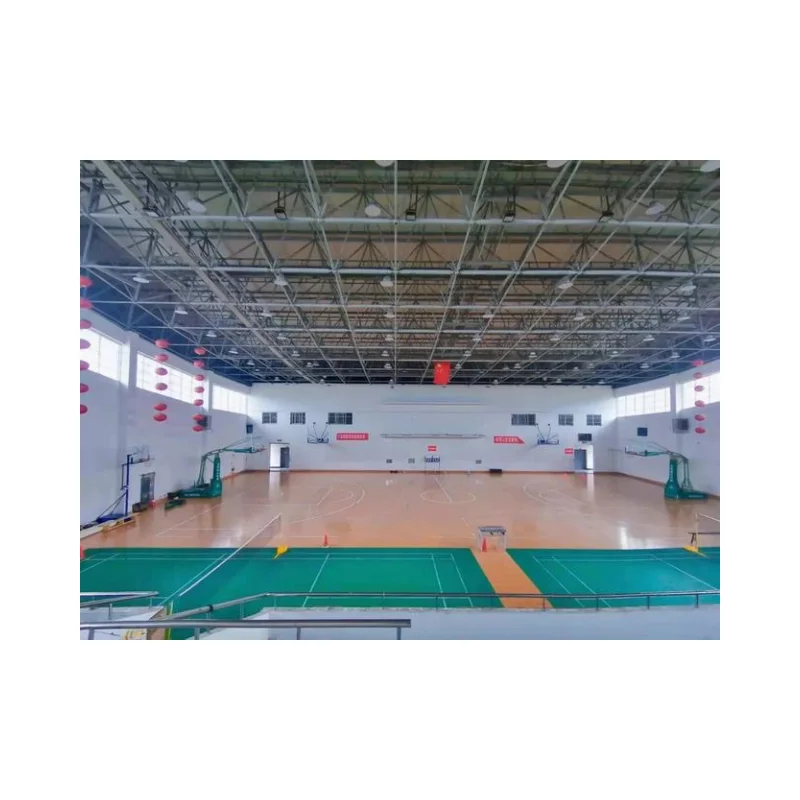 Space Frame Indoor Stadium Roof Design Bolt Ball Joined Steel Structure ...