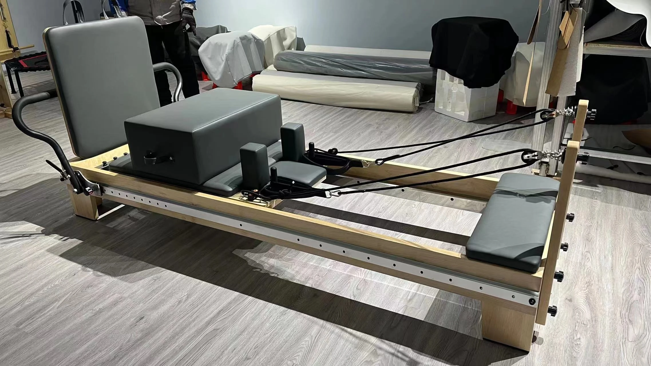 Pilates Home Yoga Training Exercise Equipment Fitness Machine Reformers ...