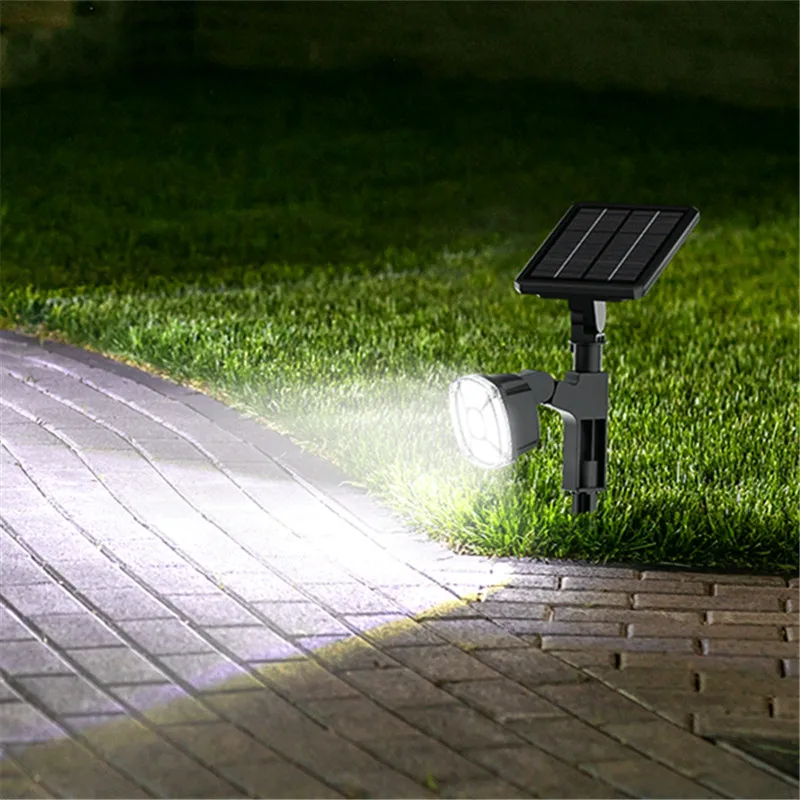 2024 New 36 Leds Solar Garden Ground Waterproof Lights Hight Bright ...