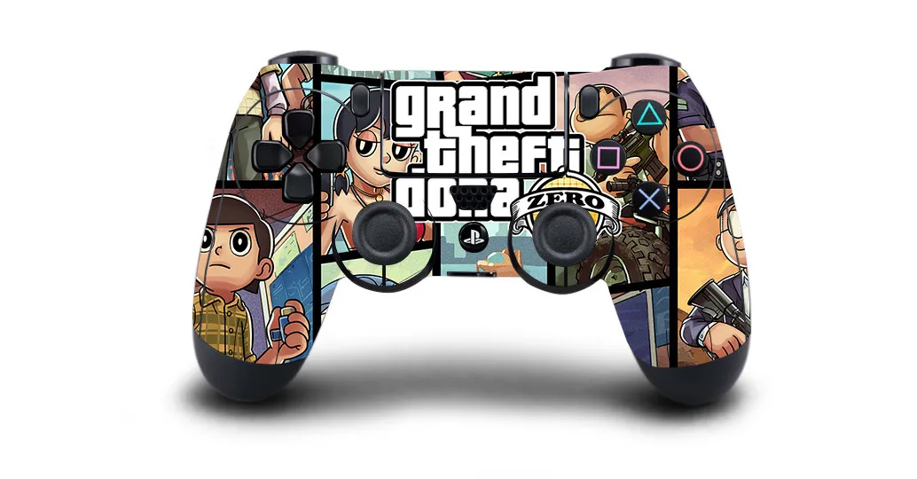Protective GTA 5 Sticker for PS4 Controller - Durable Skin