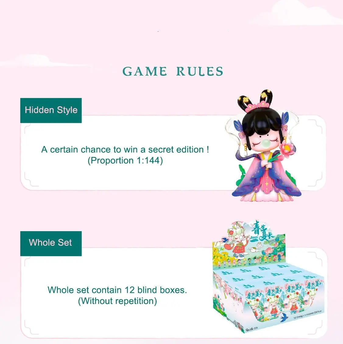 Robotime Rolife Nanci 24 Solar Terms Surprise Action Figure Dolls ...