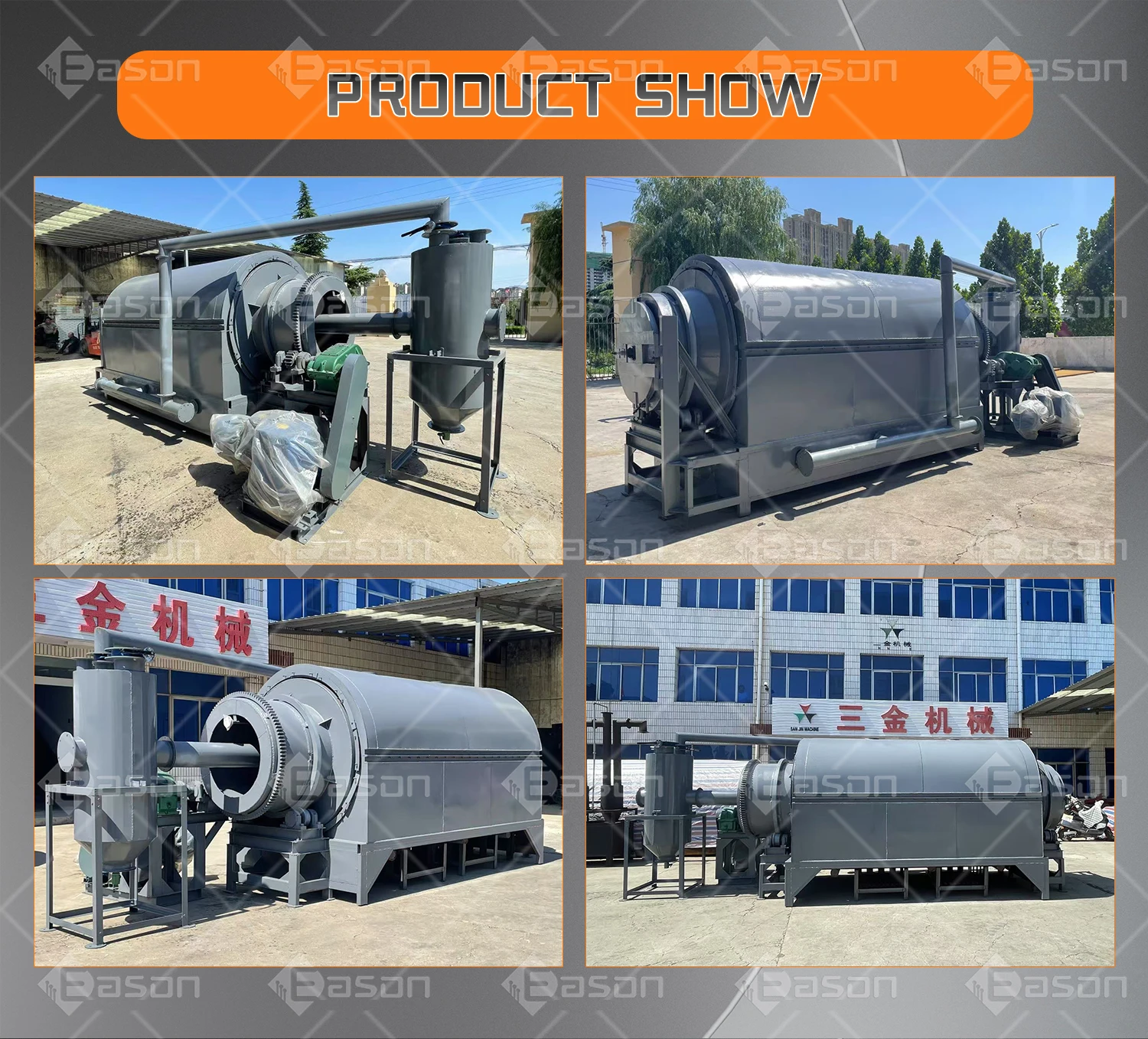Biochar Equipment Charcoal Making Machine Waste Wood Rice Hull Sawdust ...