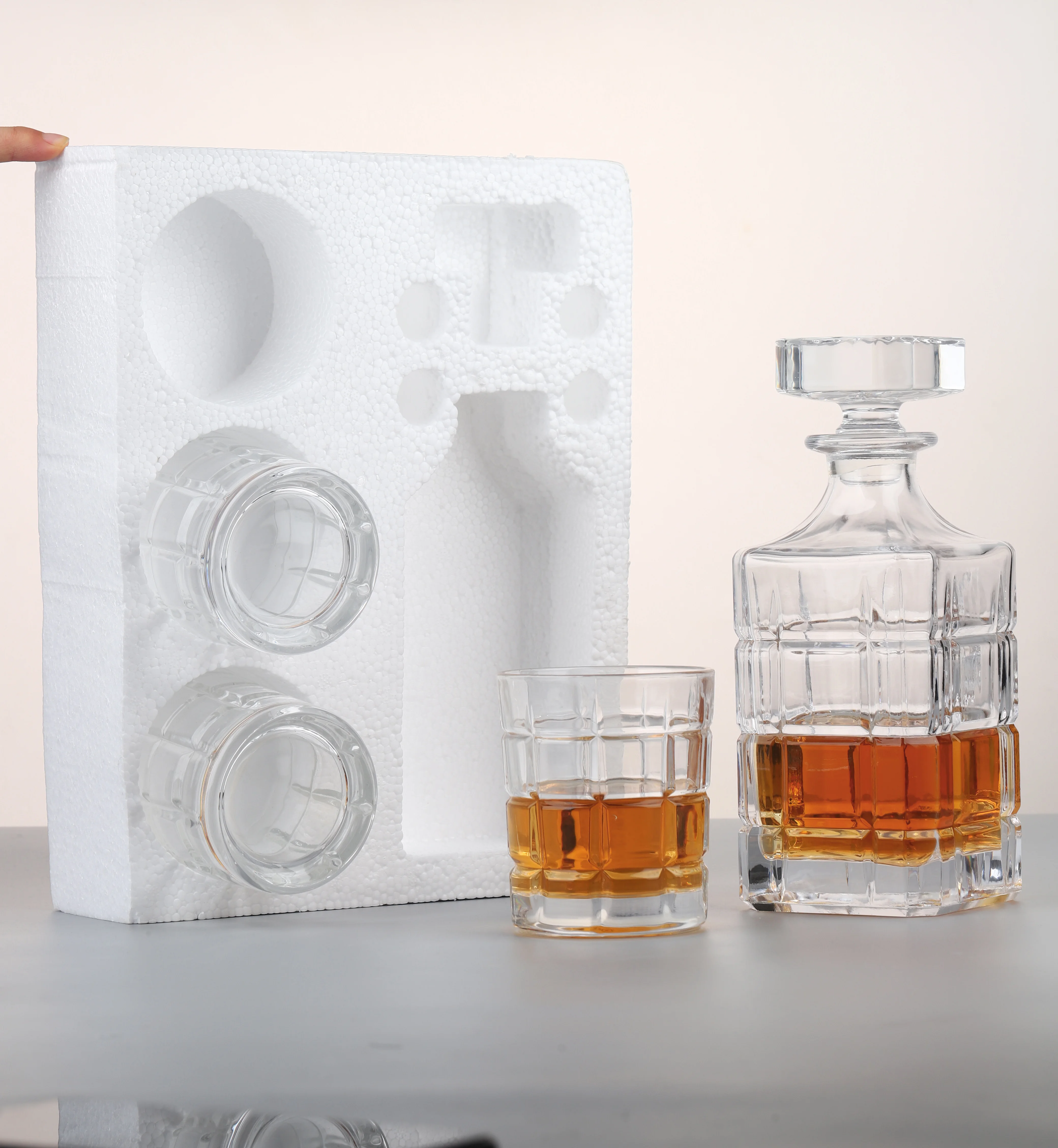 510ml Custom Logo Luxury Glassware Colored Clear High Cup Drinking ...