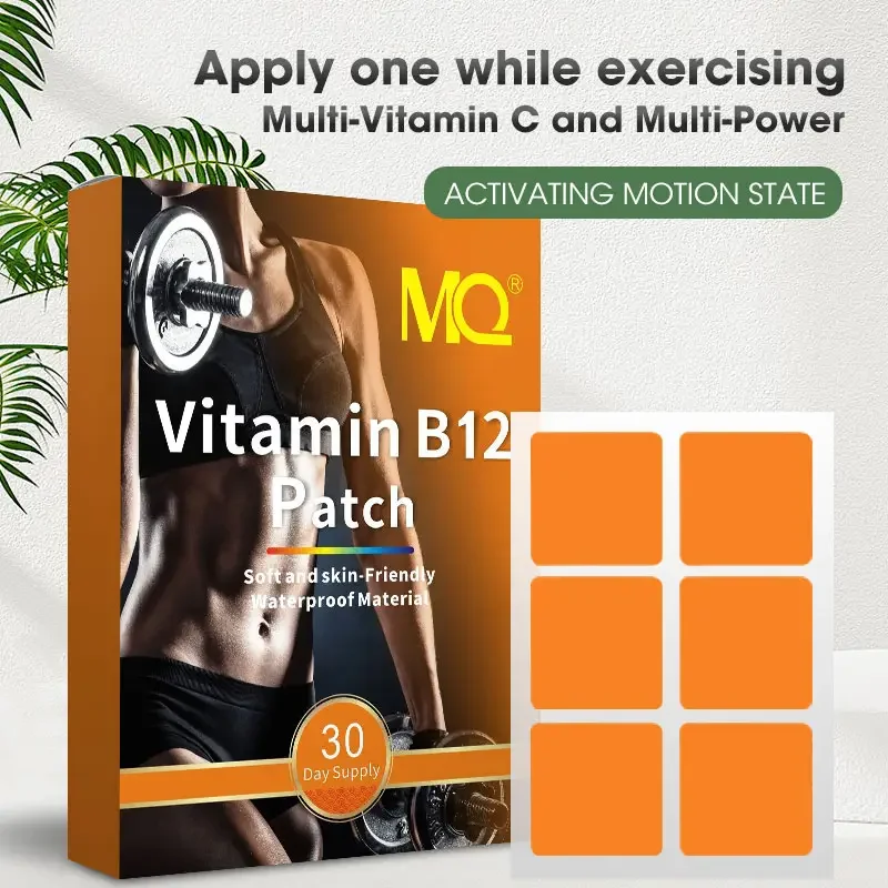 Vitamin B12 Energy Patches - Effective Private Label Supplement