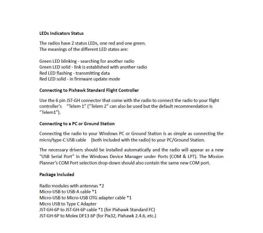 Holybro Sik Telemetry Radio V3 100mw 433mh 915mhz Open-source Sik ...