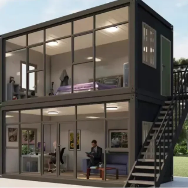 Modular Ready Made Tiny Hotel House Apartments Building Prefab ...