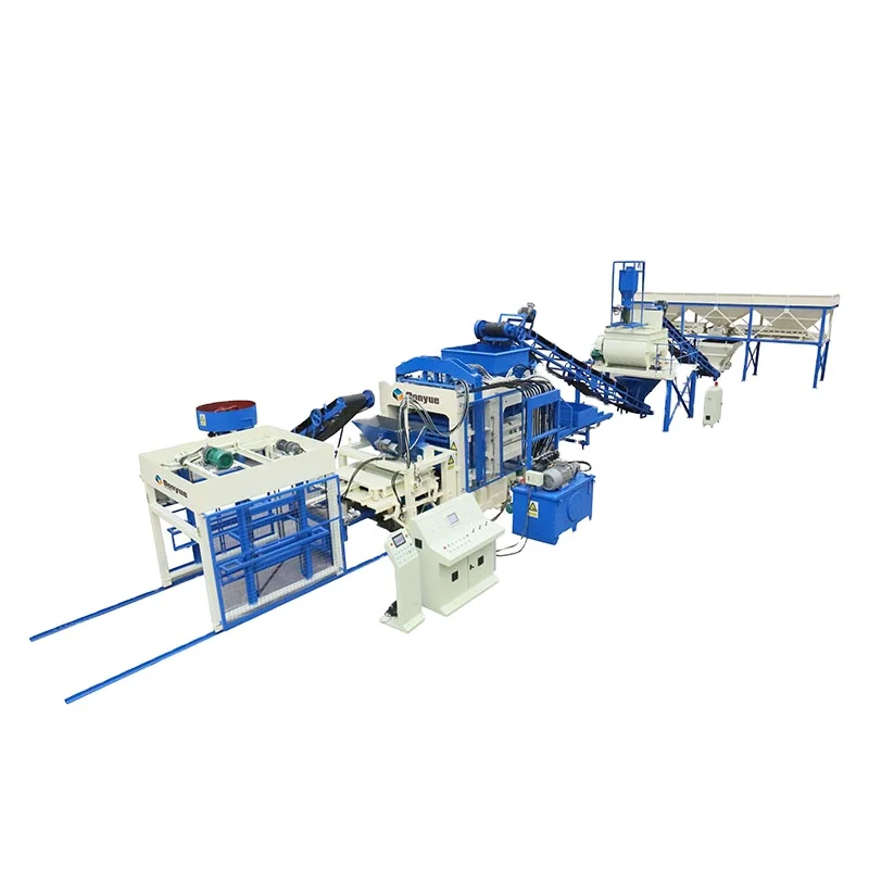 Biggest QT18-15 Automatic Concrete Hollow Brick Making Machine| Alibaba.com