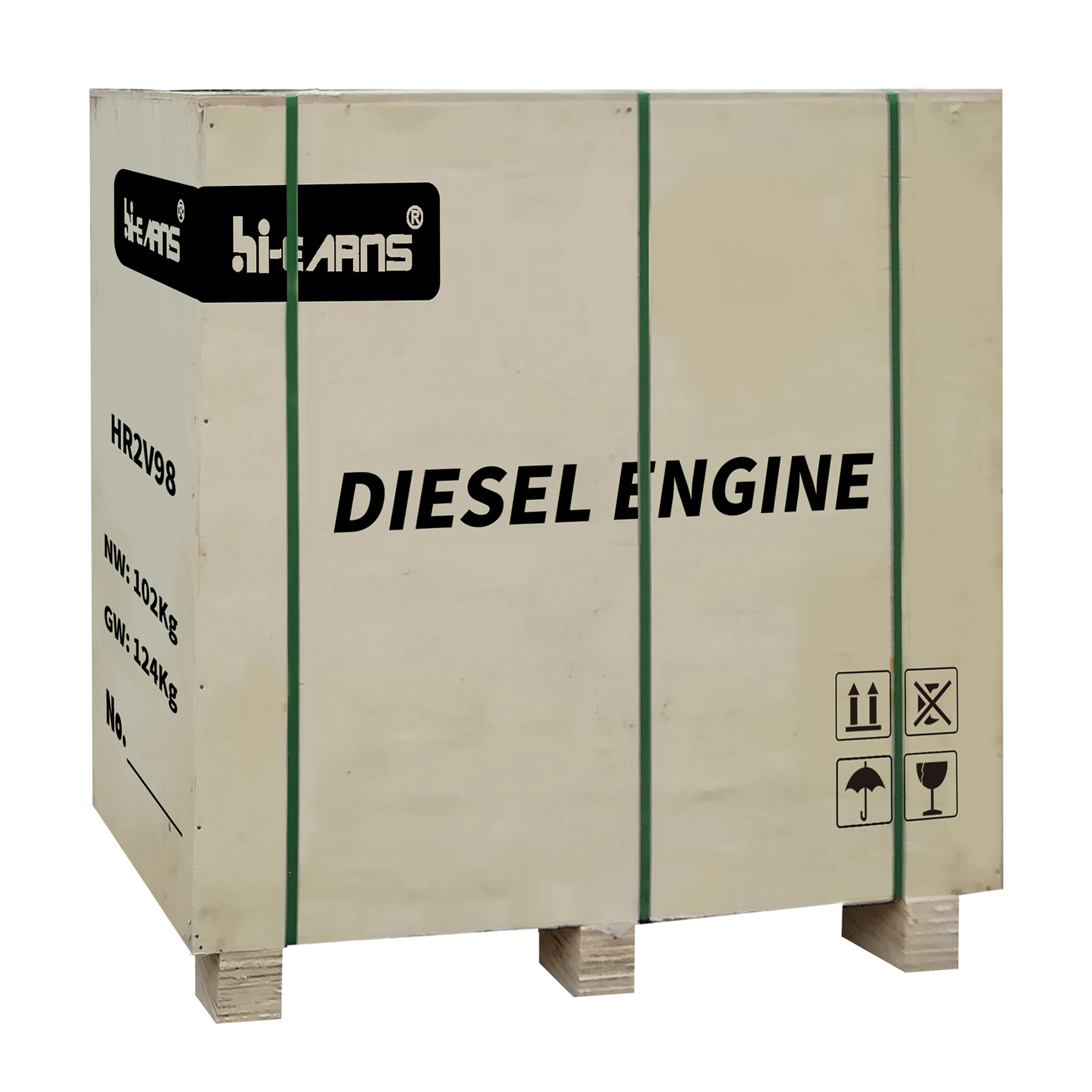 Mesin Diesel Silinder Hr2v98f 4 Tak 2 30hp - Buy 2 Mesin Diesel 4 ...