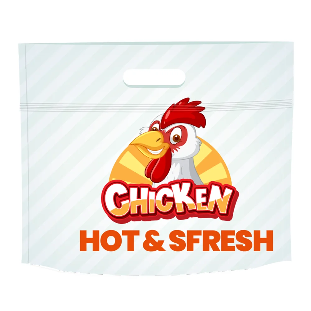 Custom Printed Laminated Plastic Stand Up Pouch Microwave Hot Anti-fog ...