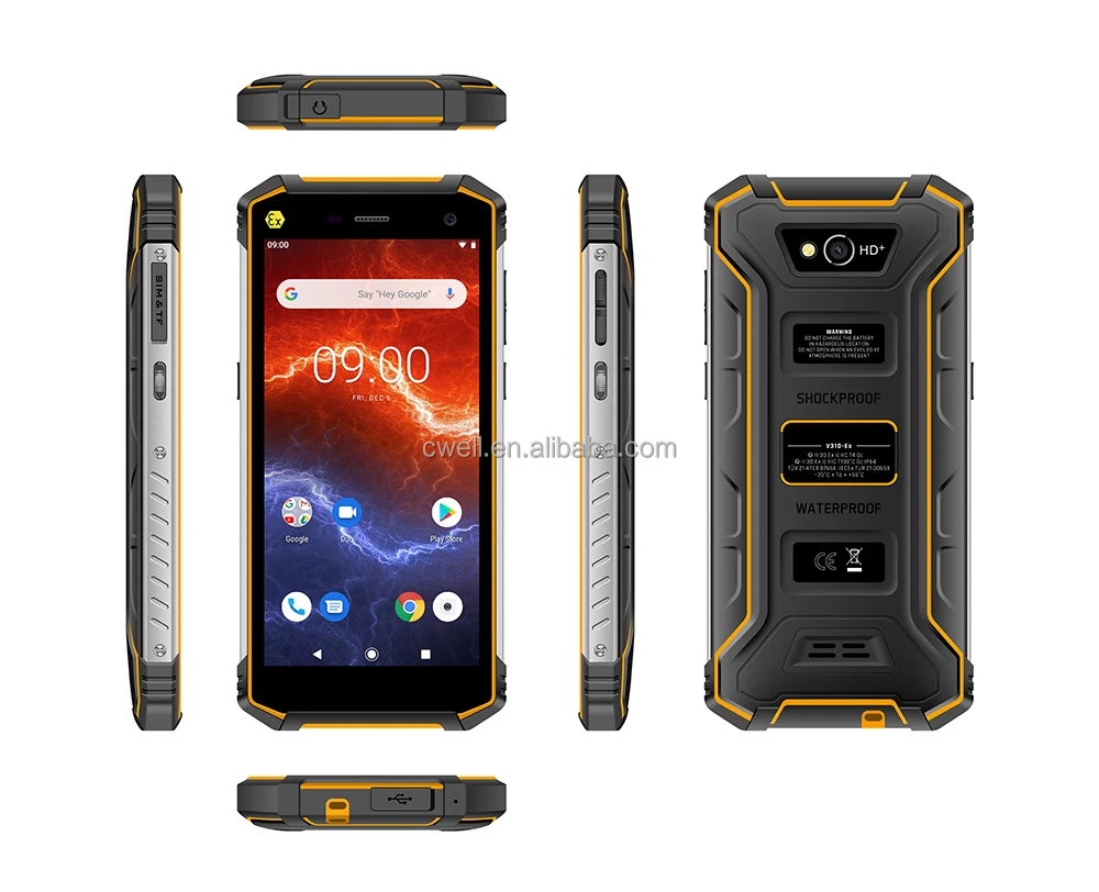 V31D EX Explosion Proof Rugged Smartphone - IP68 Certified