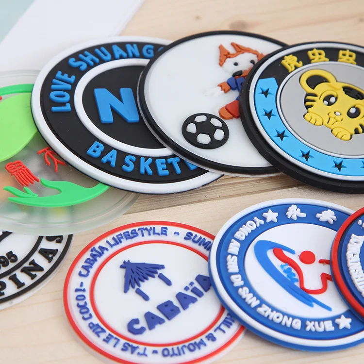 Custom Personalized Any Shape Rubber Coasters Soft Pvc Cup Drink ...