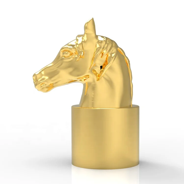Horse-shaped Animal Perfume Cover Cap Manufacturers Zamac