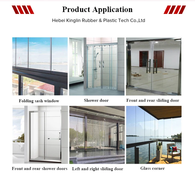 Hot Sale Sauna Room Glass Door Sealing Strip Pvc Waterproof Rubber ...