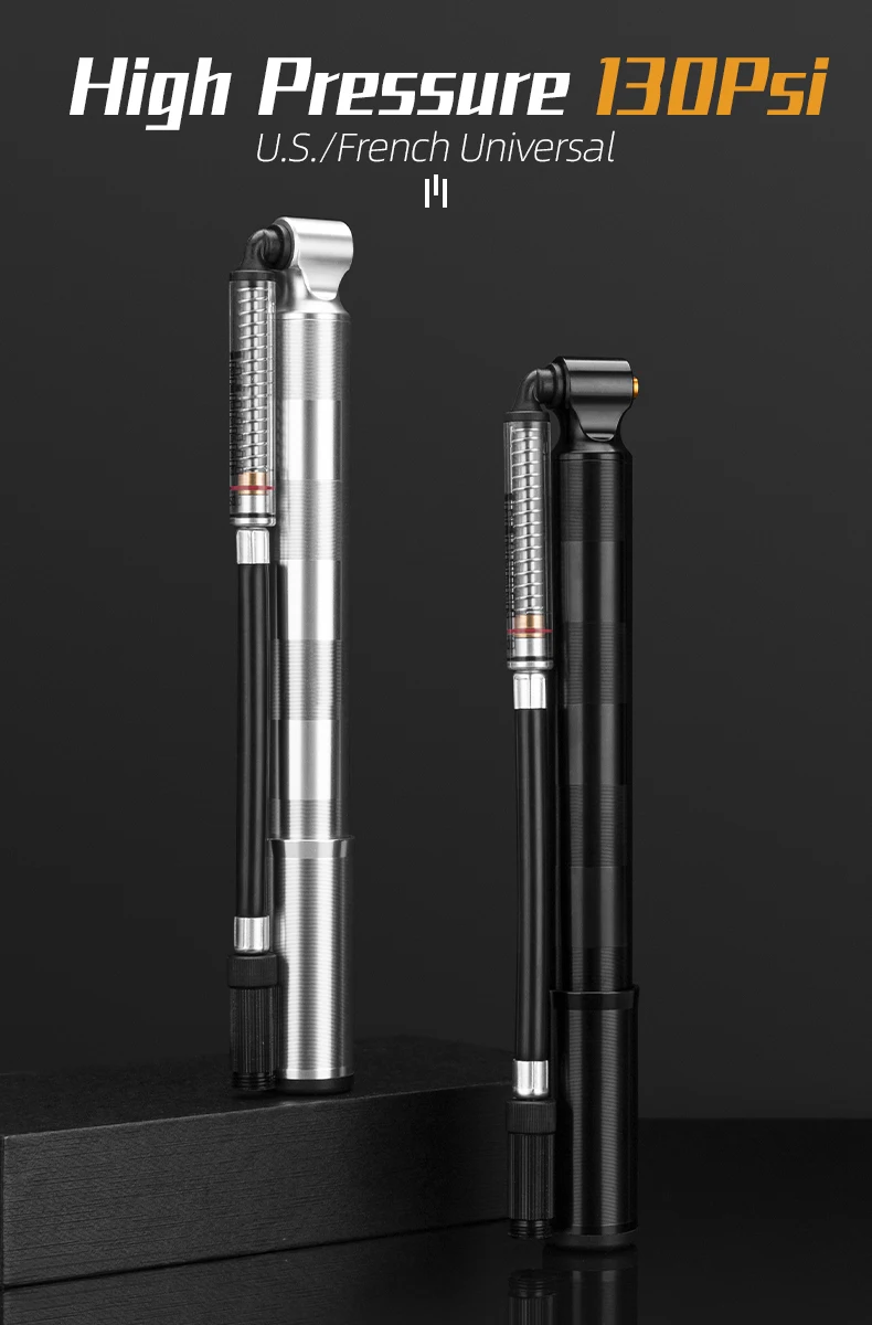 Portable Compact Hand Pump For Bicycles High Pressure Mini Bike Air ...