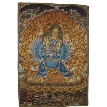 เจ้าแม่กวนอิมพระธังกาเซ็นทรัลฮอลล์,ภาพวาดตกแต่งงานปักภาพปัก Tang Ka ไม่ ...