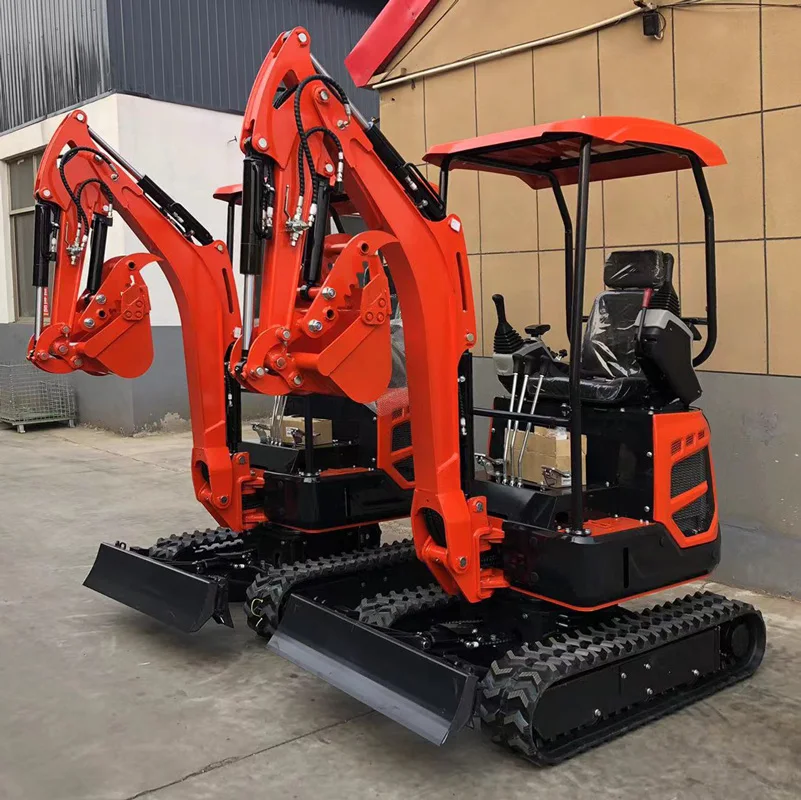 Free Shopping Mini Excavator 1.5 Ton - Farm New Crawler Digger