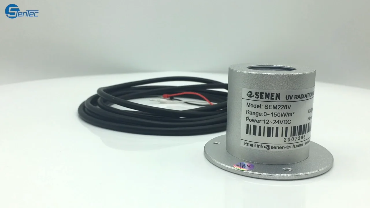 Sem228v Aluminum Uv Light Intensity Meter Ultraviolet Radiation Uv ...