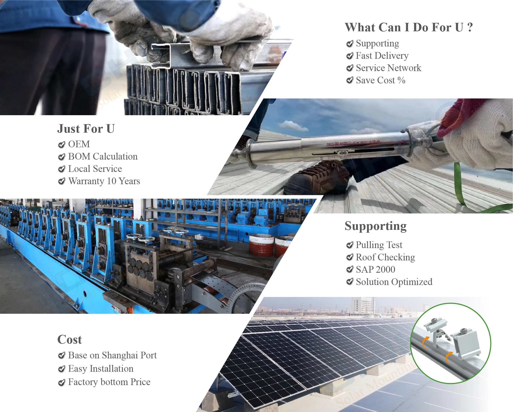 CHIKO T2VC Solar Module Ground Mount System – Durable Solar Panel ...