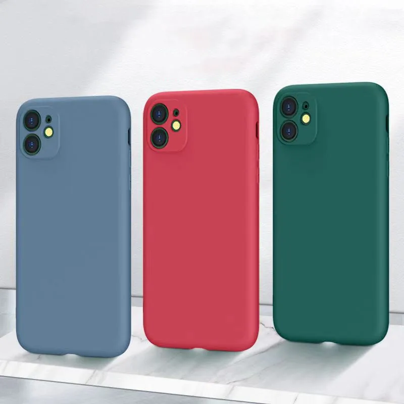 Wholesale Silicone Phone Shell Frosted Silicone Cell Phone Case Soft ...