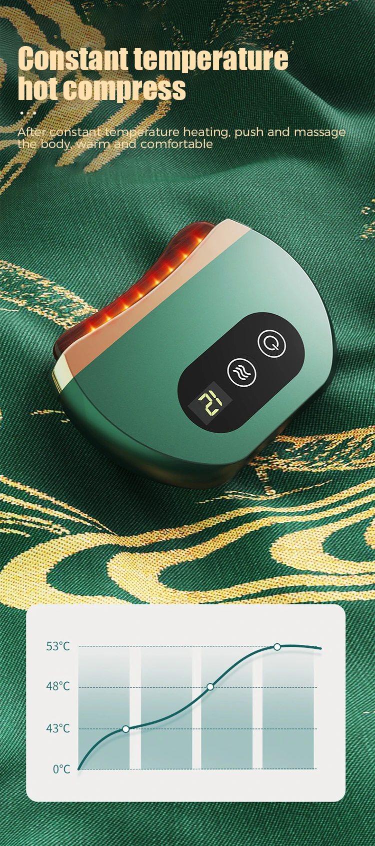 Electric Vacuum Cupping Massage - New Gua Sha Board Design