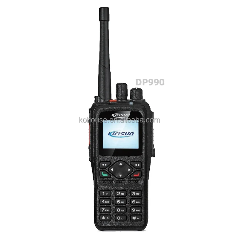 Kirisun DP990 DP995 DMR UHF VHF 5km Long range portable handheld two ...