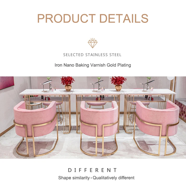 Professional Modern Popular White Nails Table Salon Furniture Manicure ...