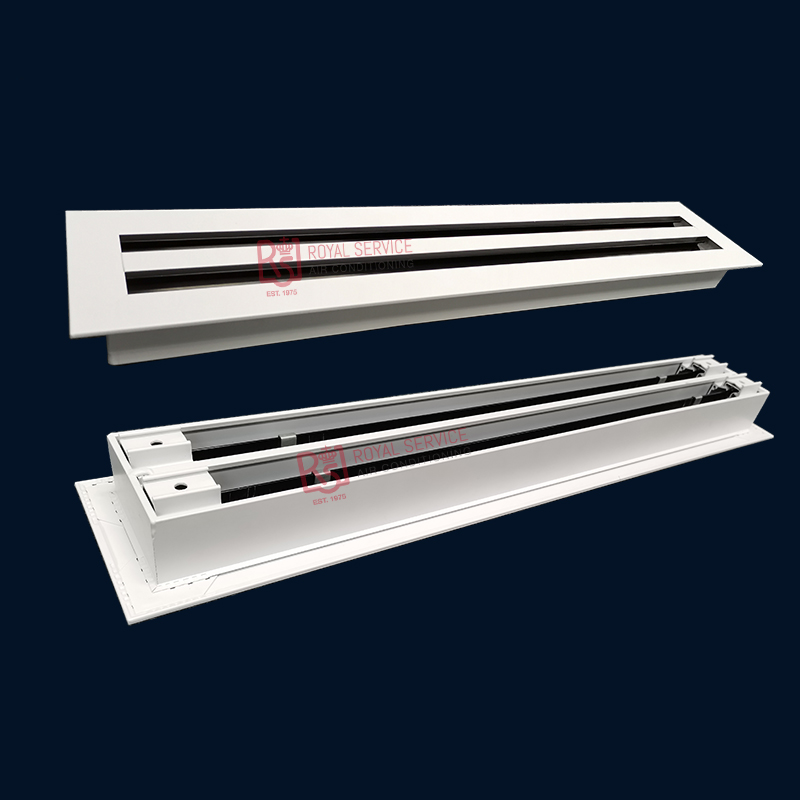 Vav Cav Return Air Distribution Adjustment Linear Slot Air Diffuser ...