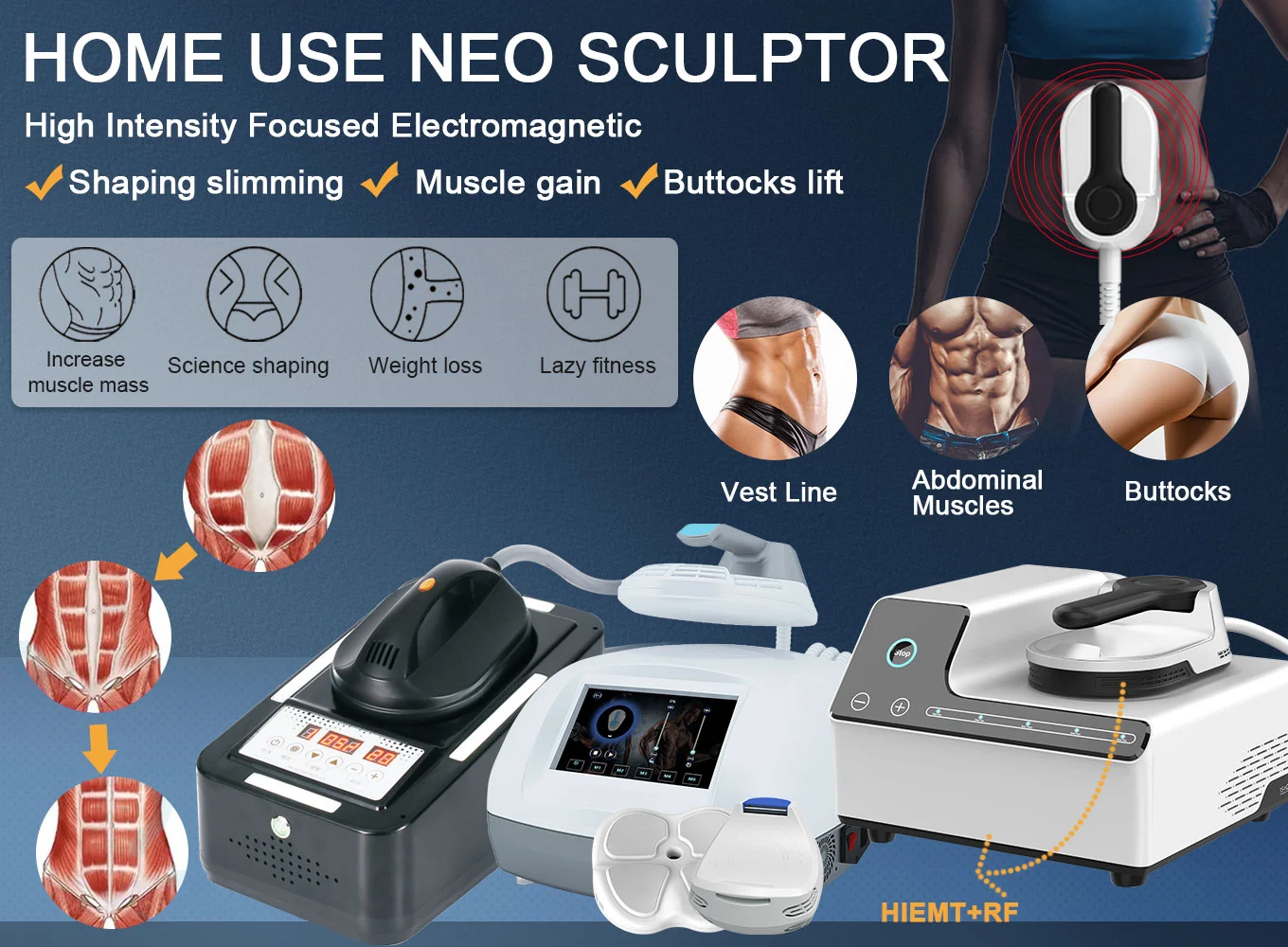 Slim Neo Hiemt Pro Max3 Muscle Stimulator Build Hiems Max4 Weight Loss ...