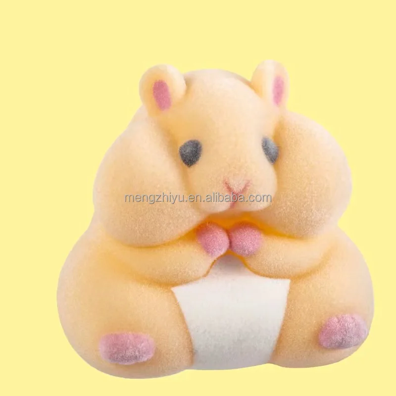 Japanese Cute Kawaii Fatty Milky Soft Hamster Capsule Toys