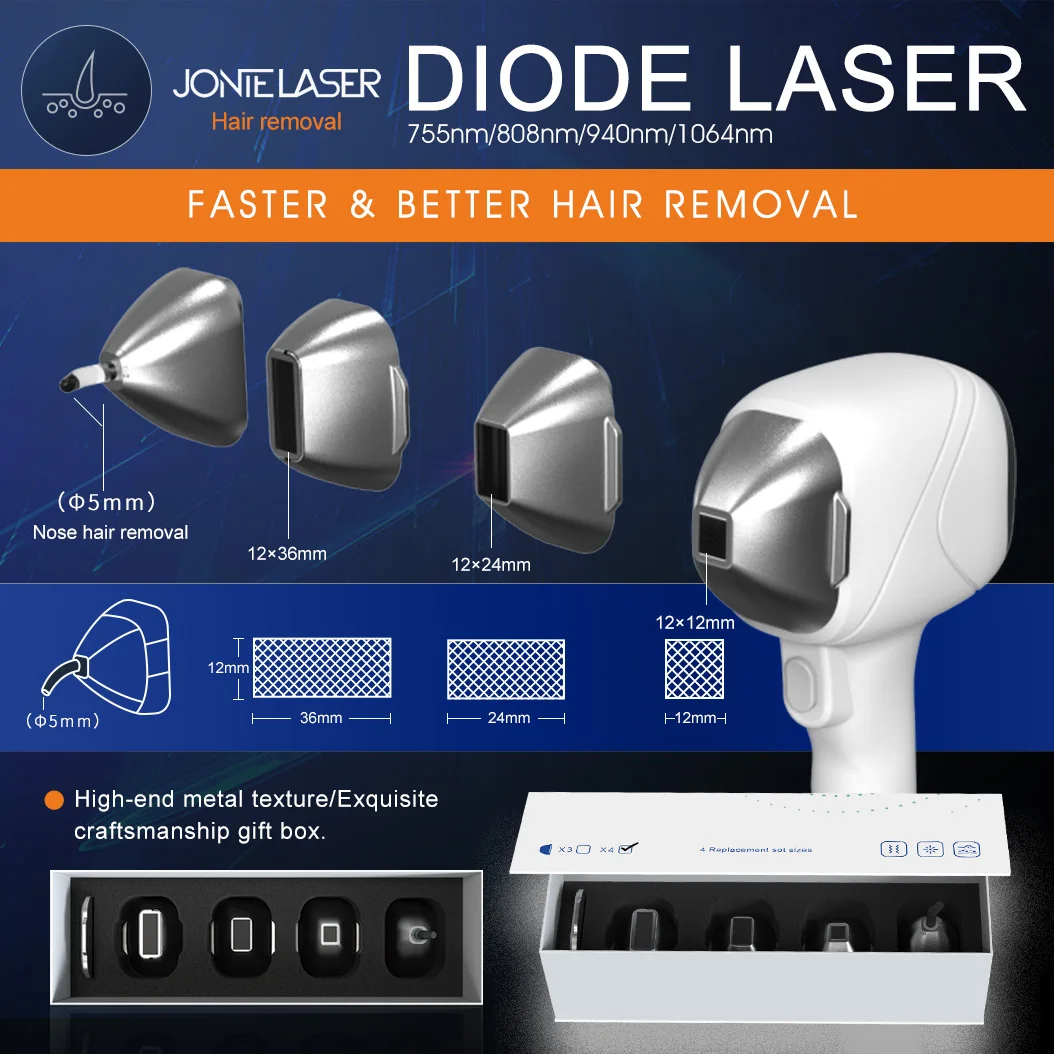 Used Laser Hair Removal Machine - 800W Diode Laser Power