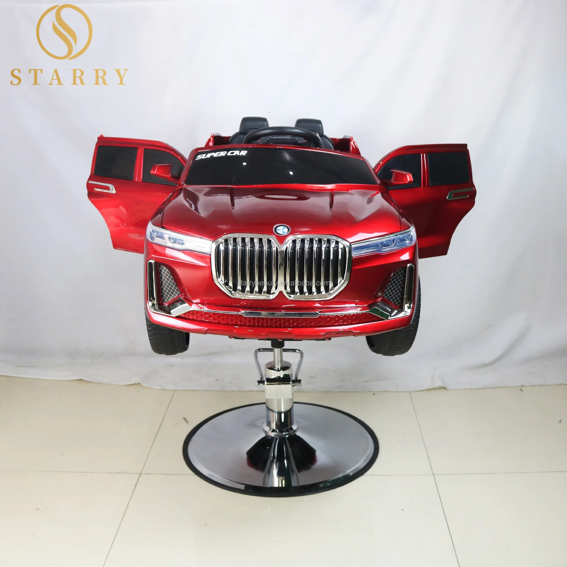 Salon Decoration Children Barber Chair Kids Car Salon Chair
