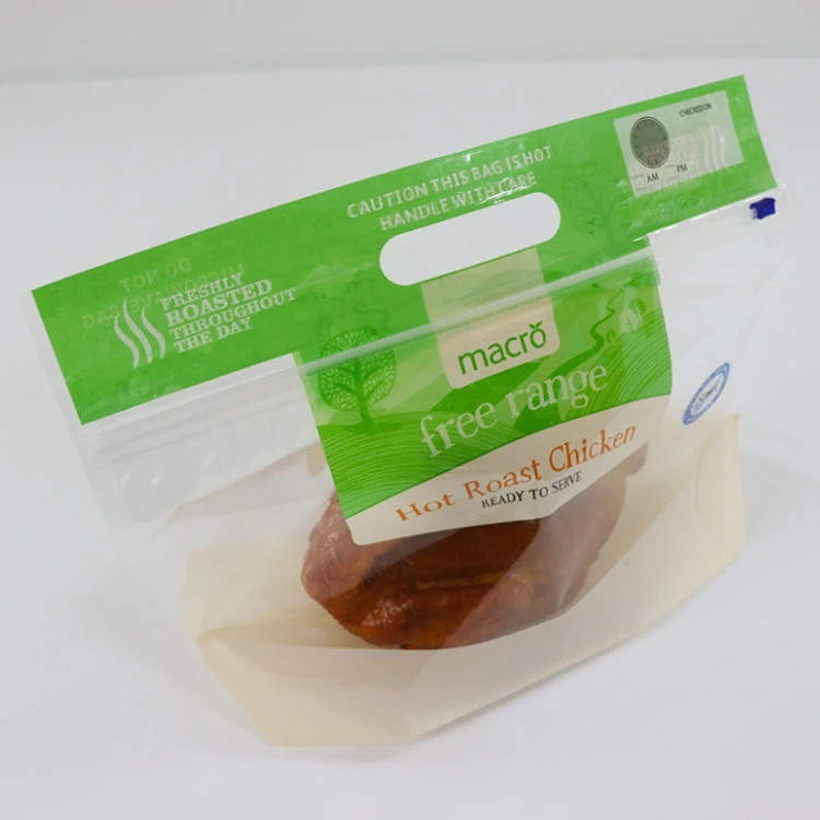 Rotisserie Roast Packaging Custom Printed Laminated Plastic Food ...