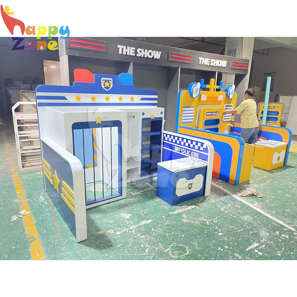 Customized Colorful Disassemble Mini Indoor Playground Plastic Indoor ...