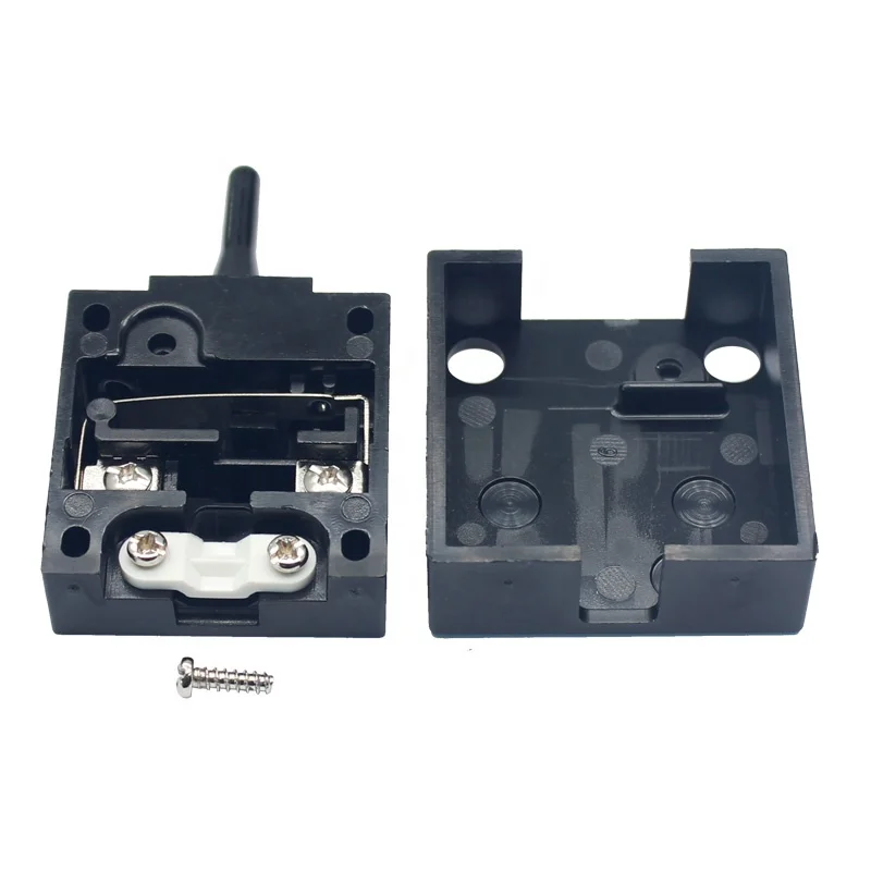 1a Long Handle Cabinet Door Light Push Button Momentary Switch - Buy ...