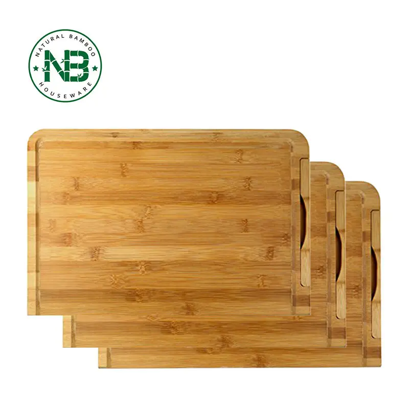 Digital Kitchen Scale Bamboo Cutting Board with Storage, Eco-Friendly ...