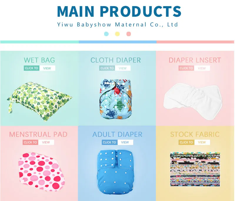 Waterproof Cloth Diaper Set Ecological Diapers With Wet Bags,Cloth ...