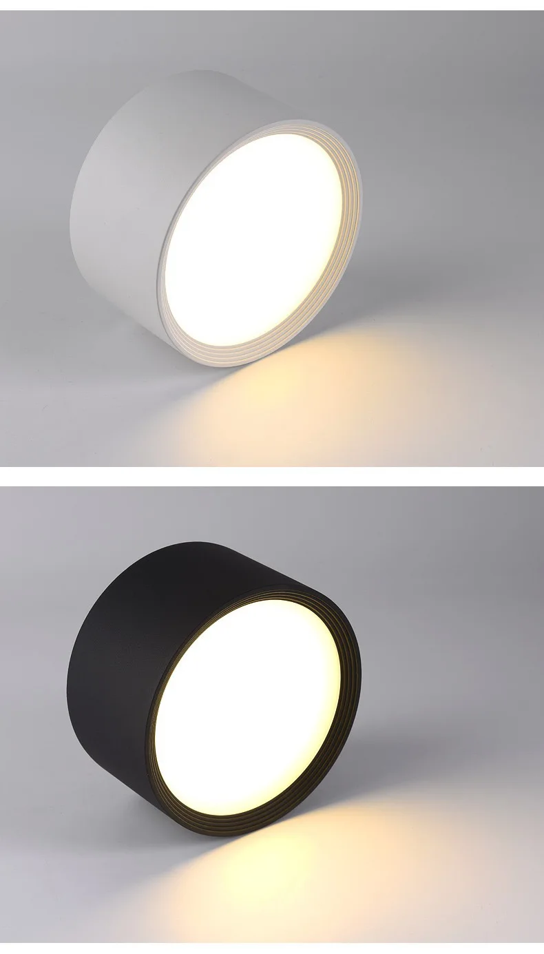 Modern Down Light Office Hotel Project Anti Glare Surface Mount SMD Led ...