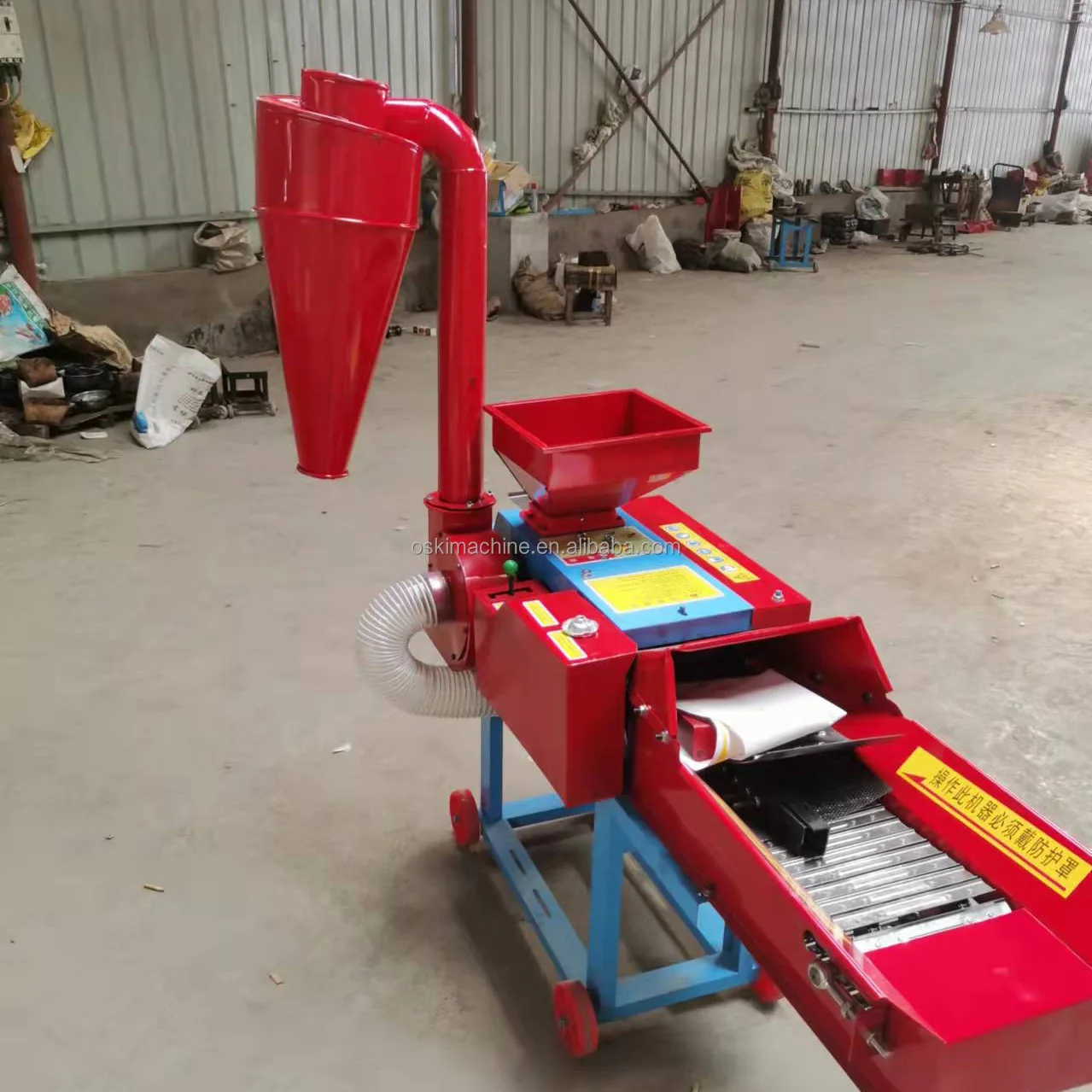 Agricultural Straw Chopper & Grinder Machine - High Productivity