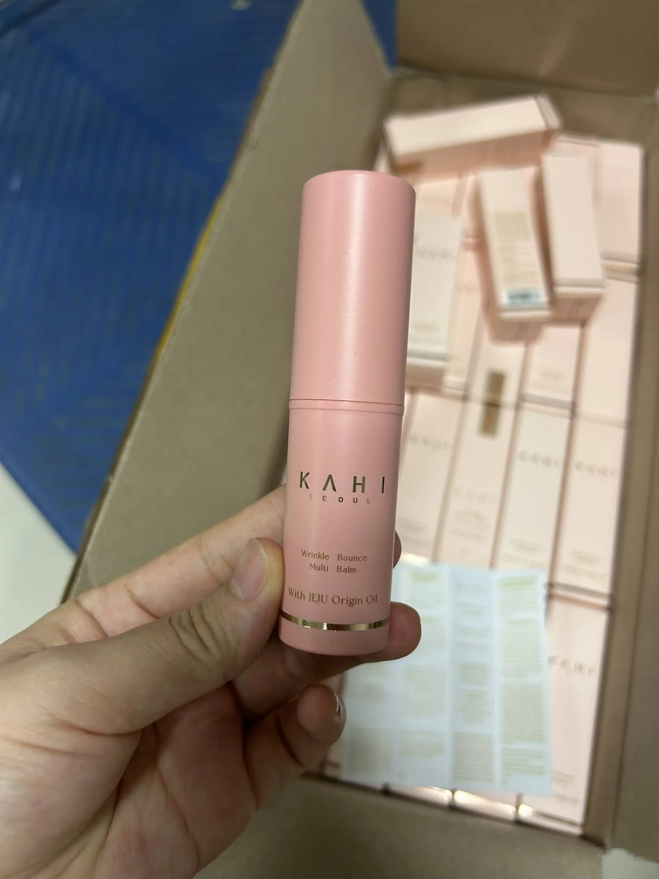 Facial Serum Kahi Wrinkle Bounce Multi Balm 9g Korean Wrinkle Care ...