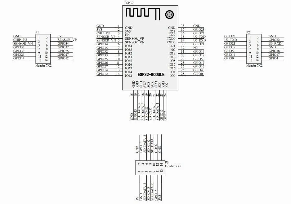 ESP8266 -WROOM-32 ESP32-WROVER Development Board Test Programmer Socket ...