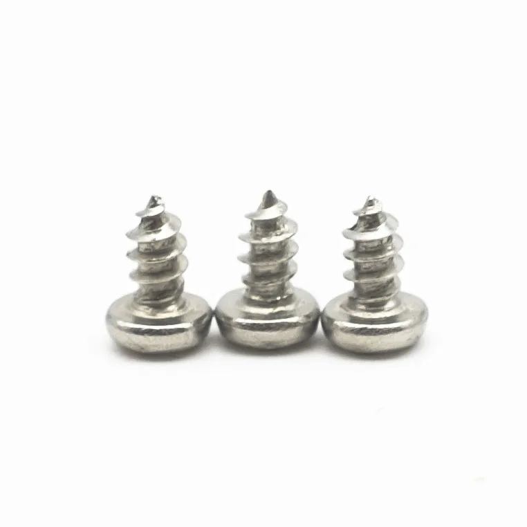 Self Tapping Screw Custom M2.6*7 Stainless Steel Small Screw Pan Head ...