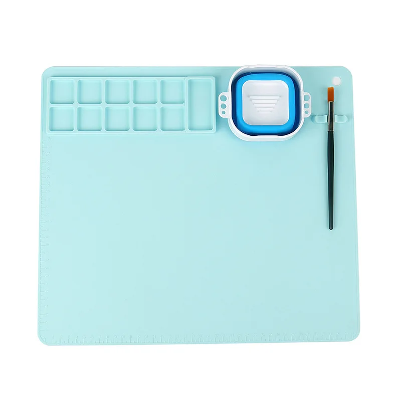 Flexible Silicone Painting Mat Large Silicone Painted Mats For Crafts ...